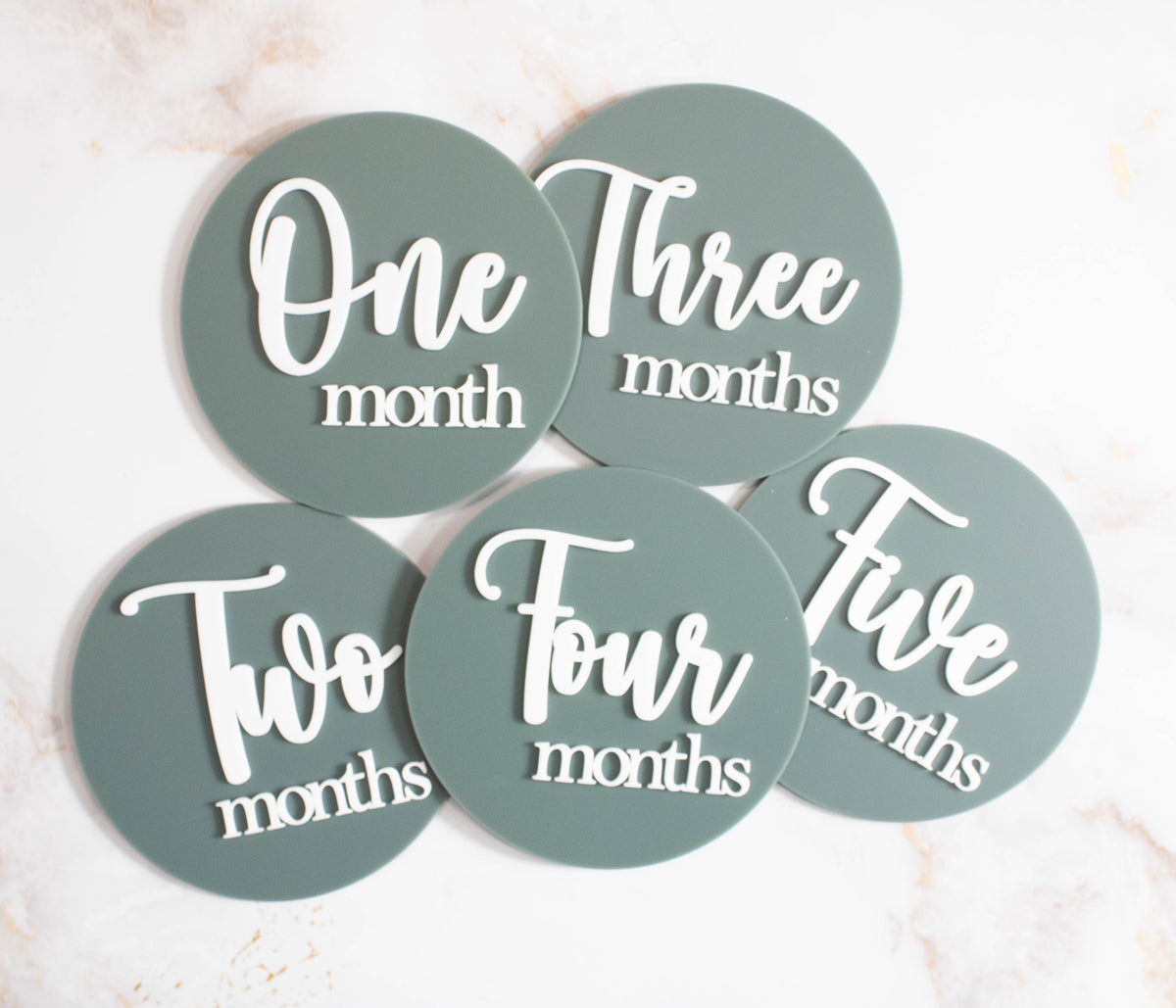 Round Milestone Disc | GME Paper Products