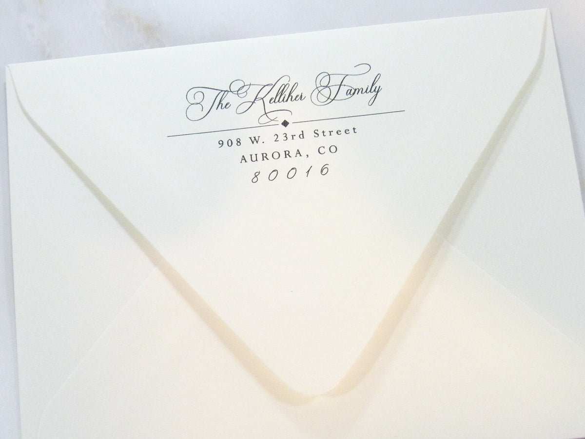 Return Address Printing for Envelopes | GME Paper Products